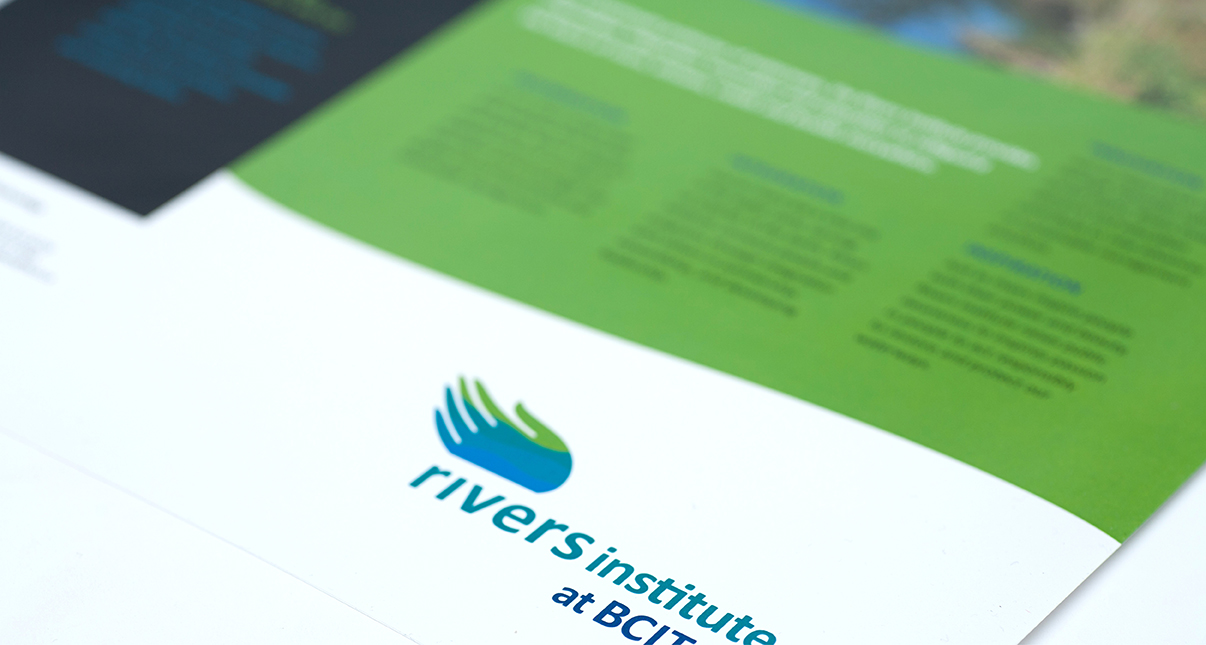 Rivers Institute Information design - Belanger Design Studio